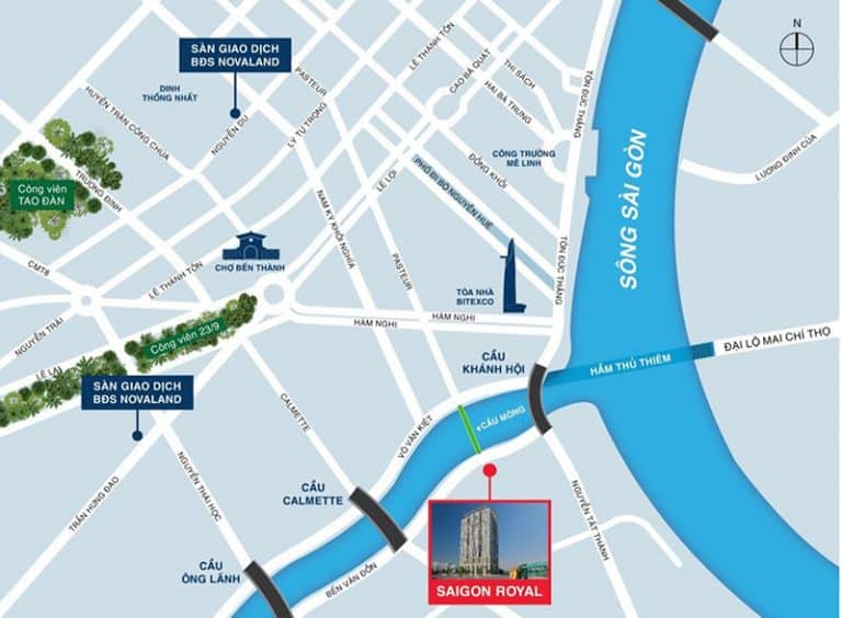 Dự án Tresor- River Gate - Saigon Royal của Novaland có gì khác nhau?