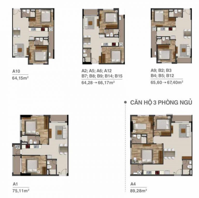 Mặt bằng Moonlight Residences