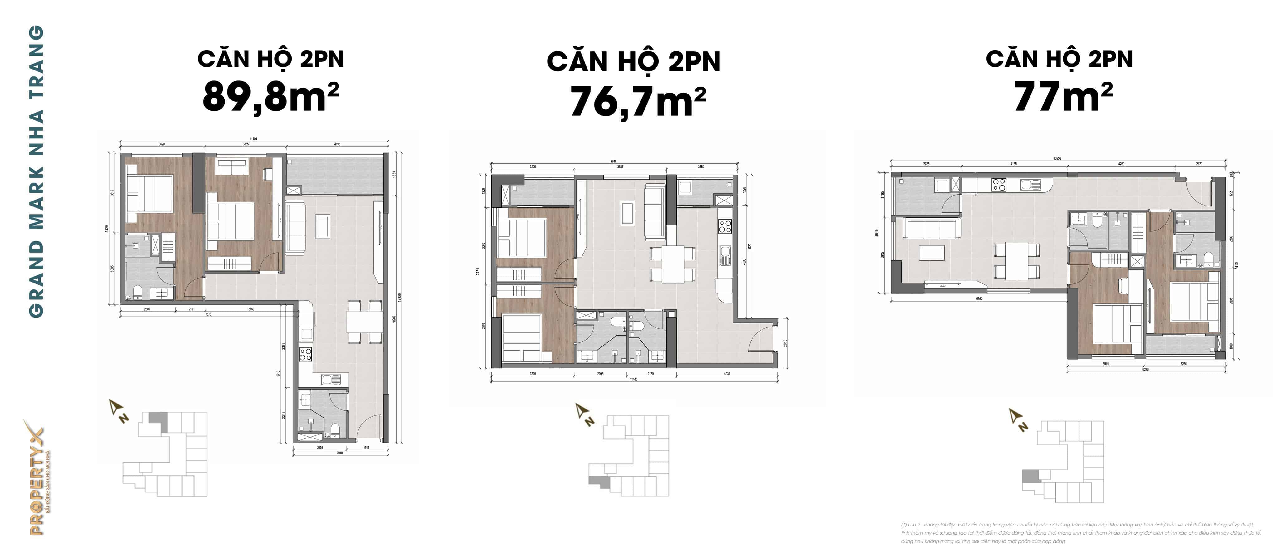 Grand Mark Nha Trang - Bảng giá ưu đãi chủ đầu tư - BĐS HT